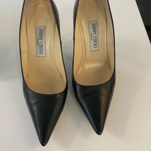 Jimmy Choo | Shoes | Jimmy Choo Romy Black Stiletto Heel | Poshmark